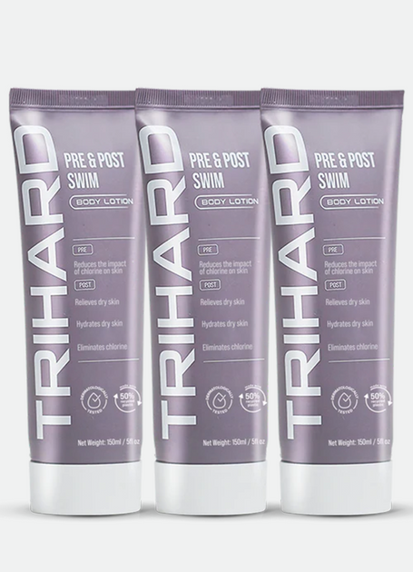 Pre & Post Swim Body Lotion - Pack Of Three – TRIHARD